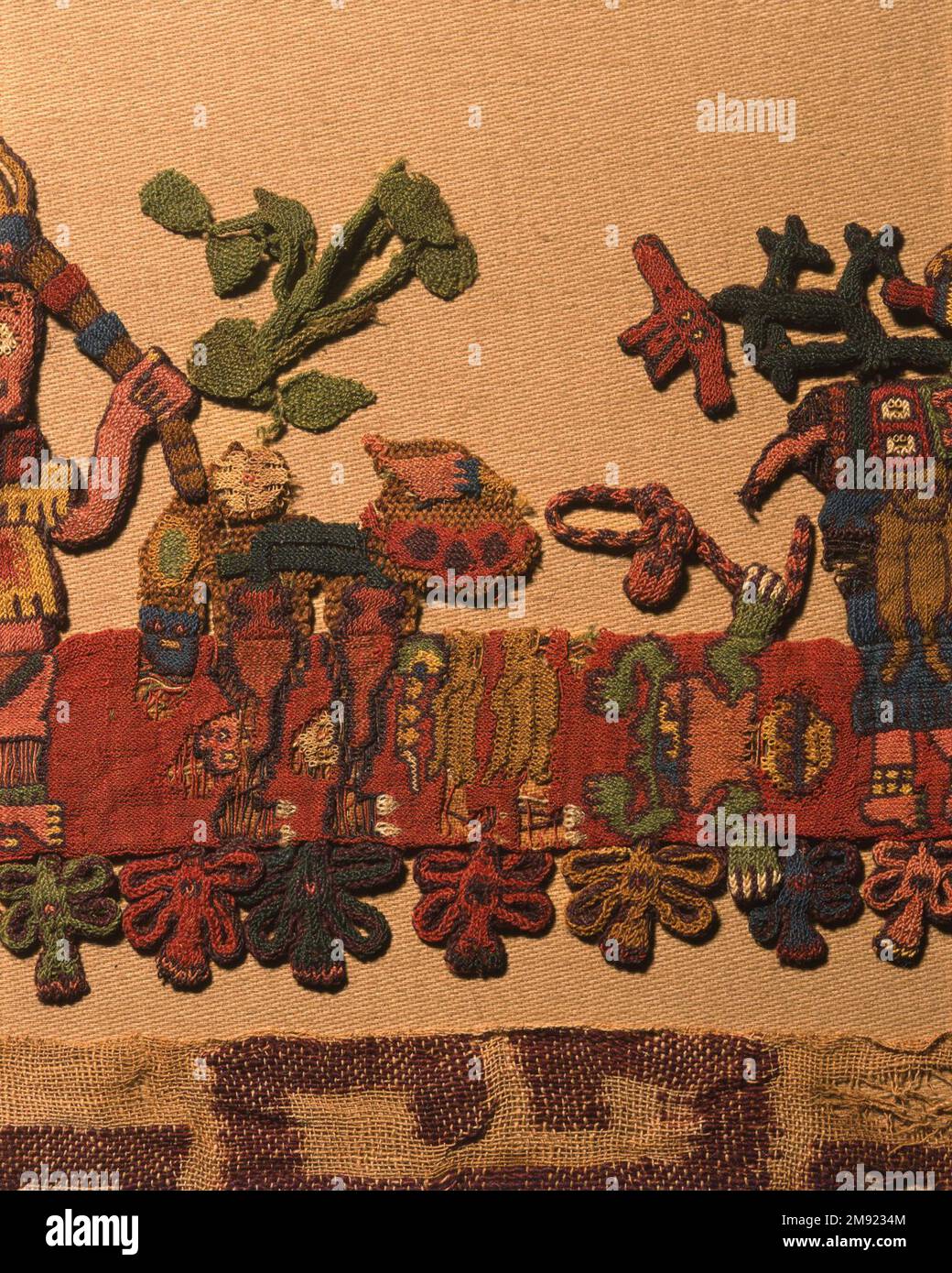 Mantle ("The Paracas Textile") Nasca. Mantle ("The Paracas Textile ...