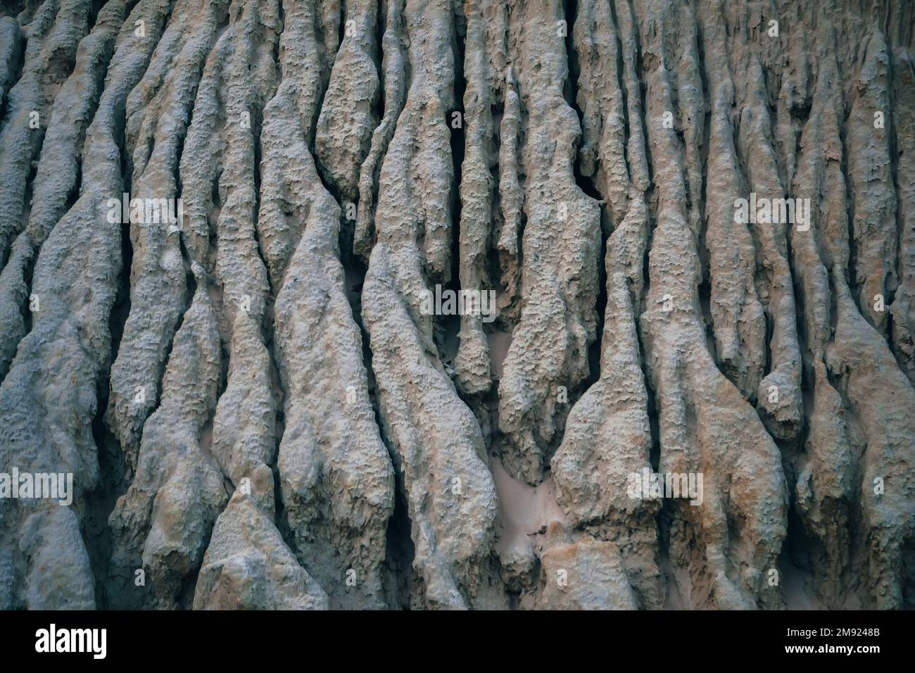 Fairy Stream in Mui Ne in Vietnam. Landmark, red sand mountain canyon ...