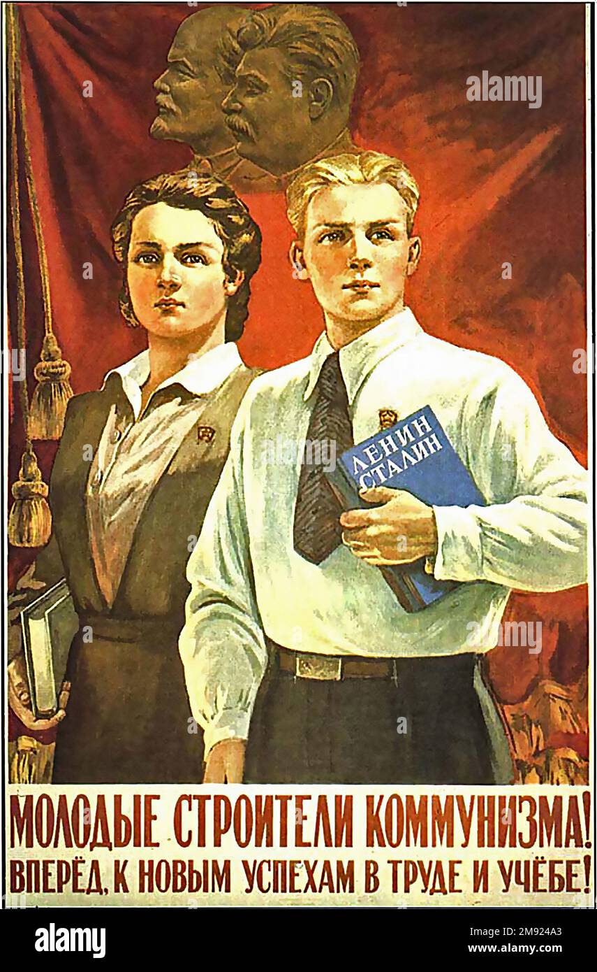 Young Builders Of Communism (Translated from Russian) - Vintage USSR ...