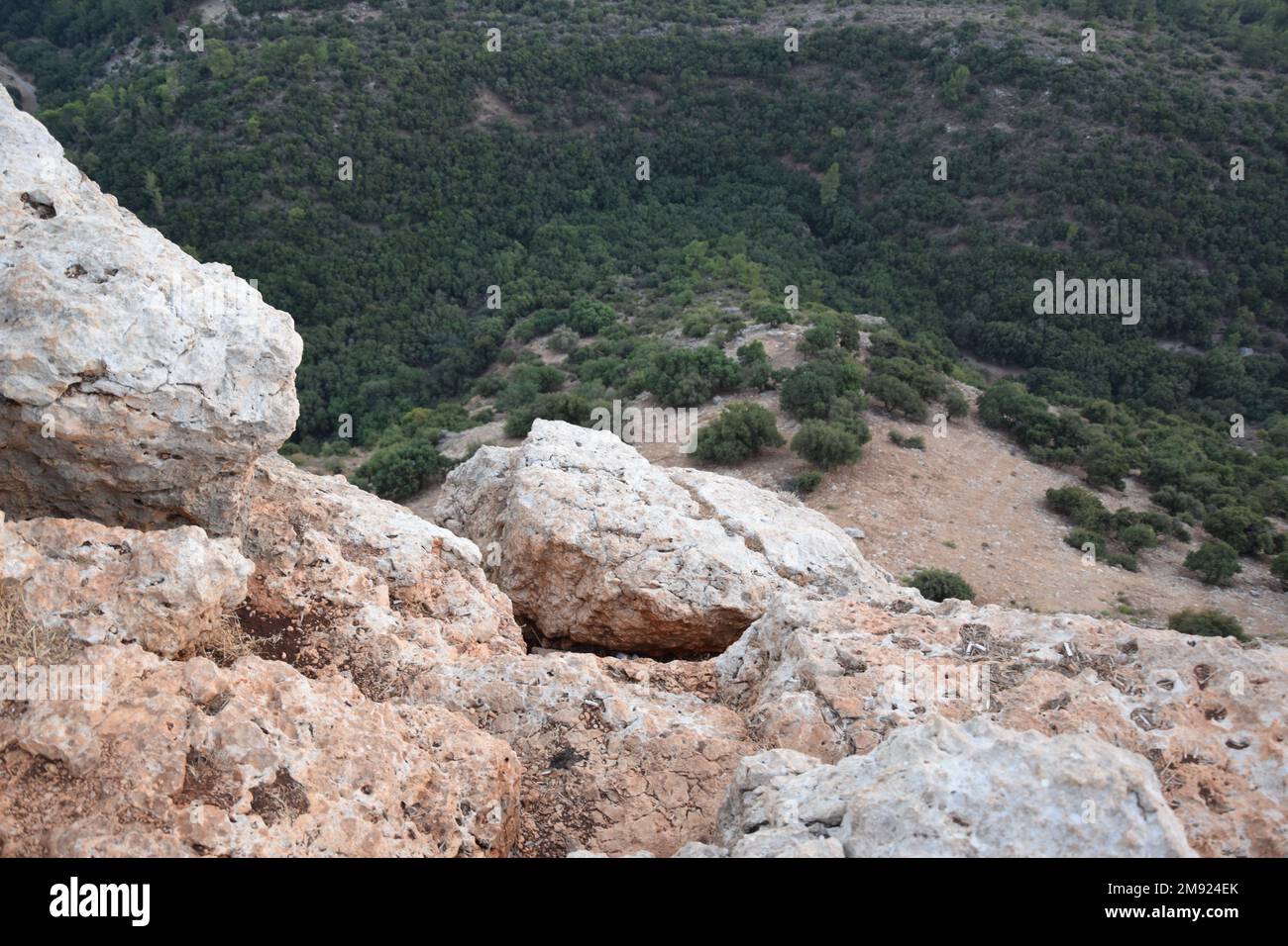Keshet Cave - natural arch during sunset, Adamit Park, Upper Galilee ...