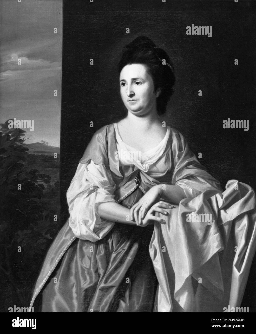 Mrs. Sylvester (Abigail Pickman) Gardiner John Singleton Copley ...