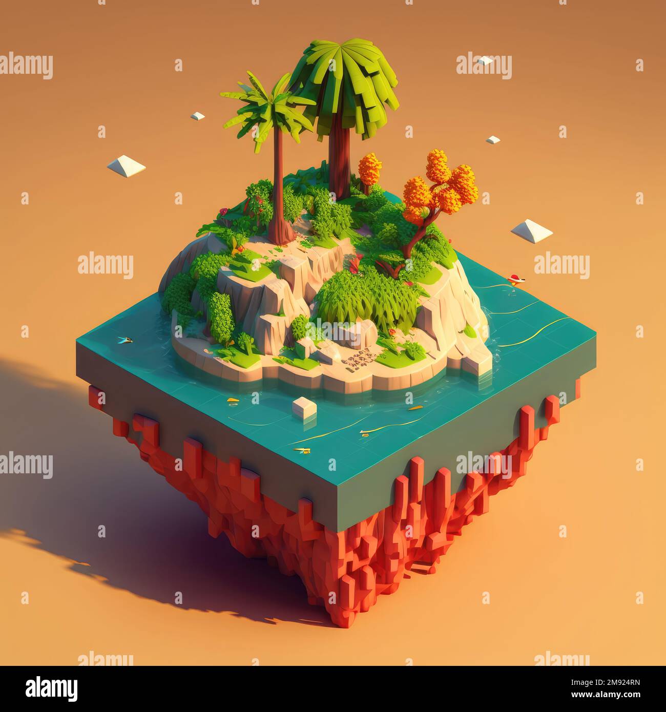 Miniature island hi-res stock photography and images - Alamy
