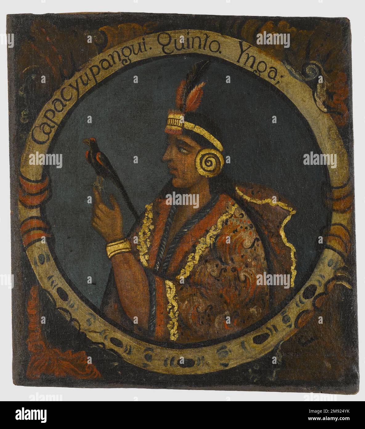 Capac Yupanqui, Fifth Inca, 1 of 14 Portraits of Inca Kings Unknown ...