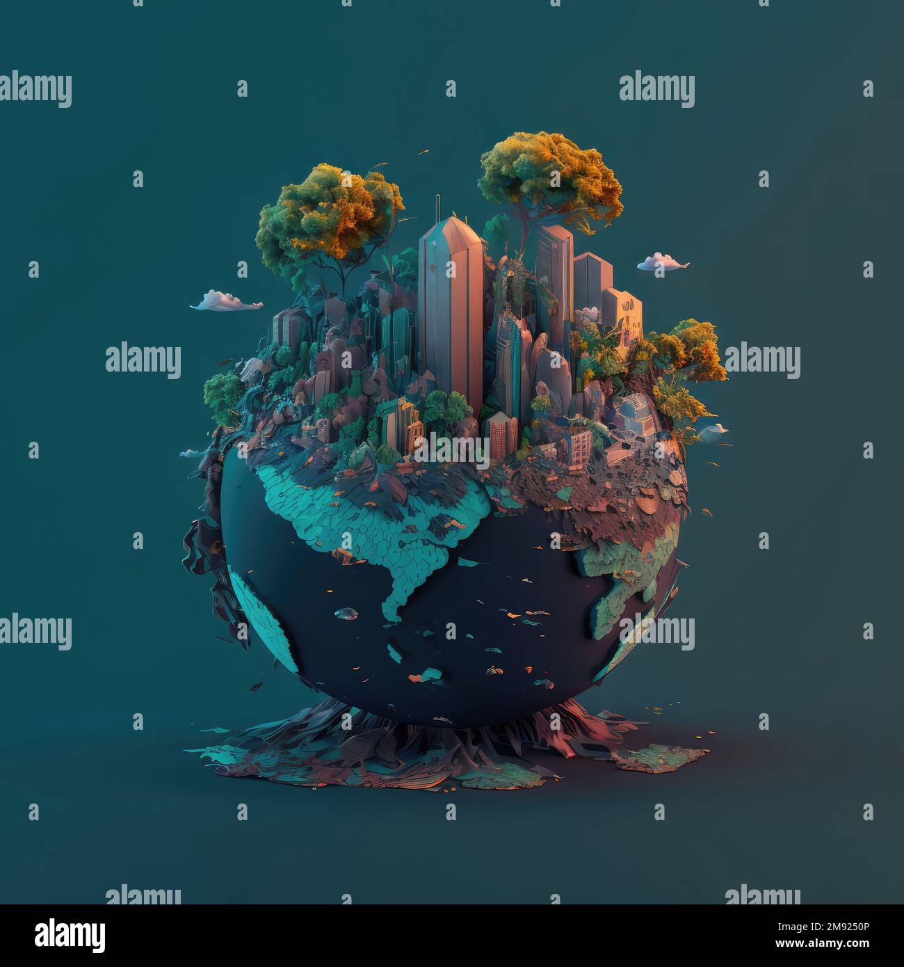 Planet pollution hi-res stock photography and images - Alamy