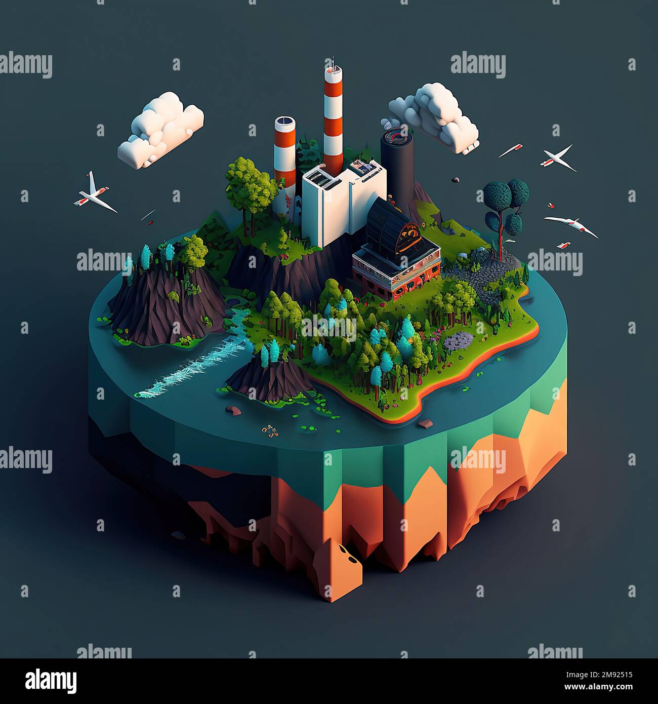 Planet pollution hi-res stock photography and images - Alamy