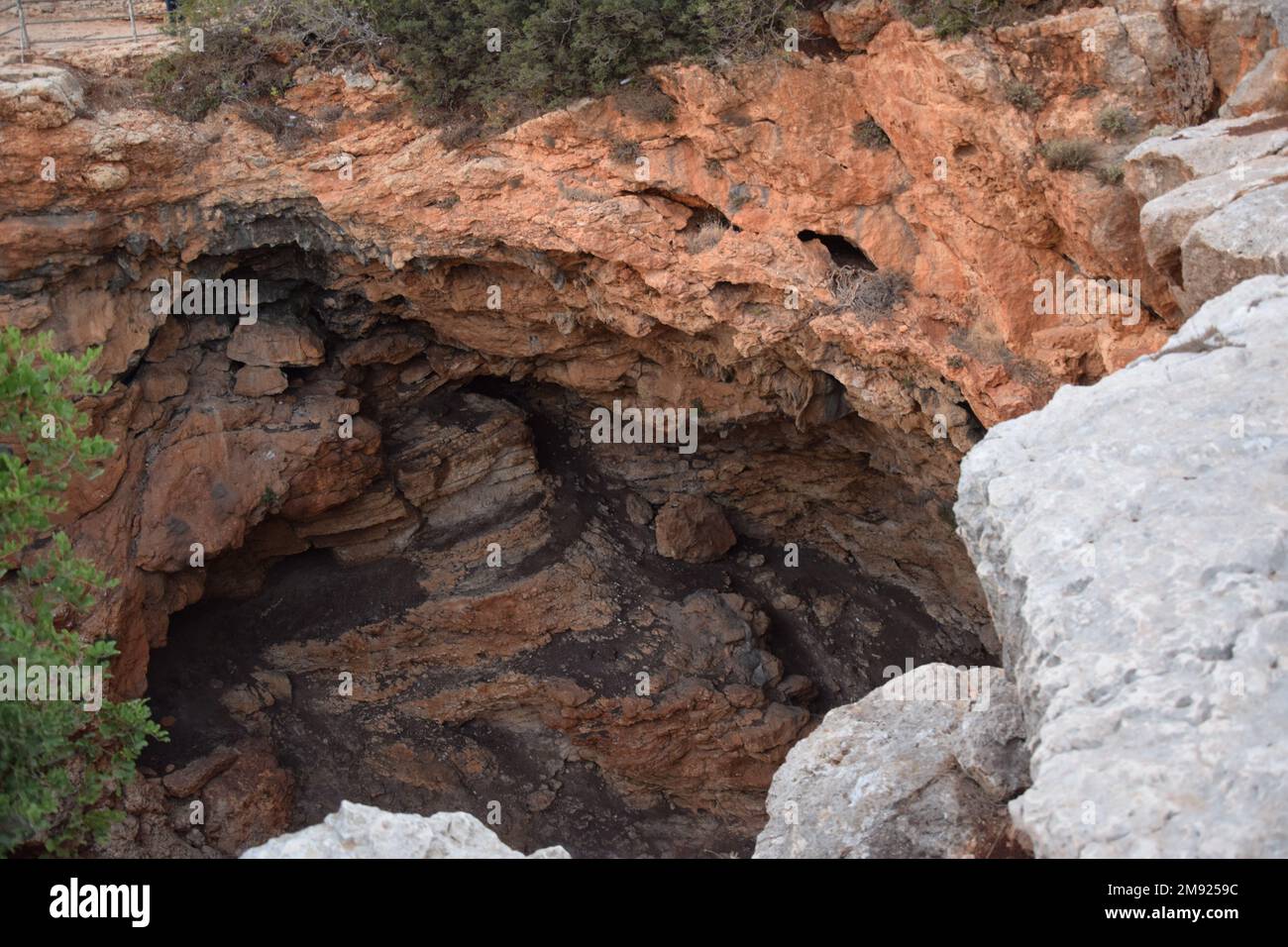 Keshet Cave - natural arch during sunset, Adamit Park, Upper Galilee ...