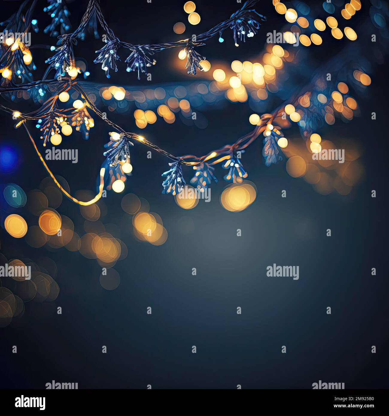colorful christmas lights background Stock Photo - Alamy