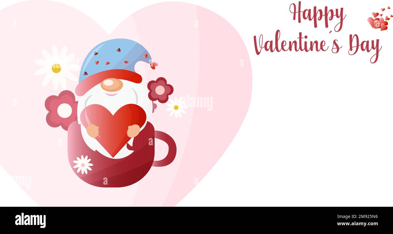 Dwarf in love Stock Vector Images - Alamy