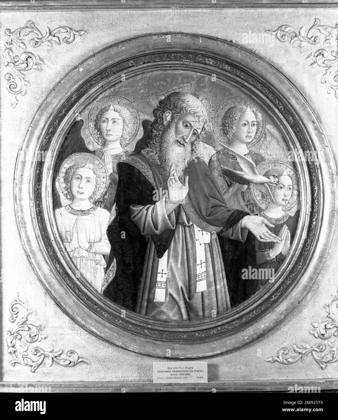 God the Father with Four Angels and the Dove of the Holy Spirit ...