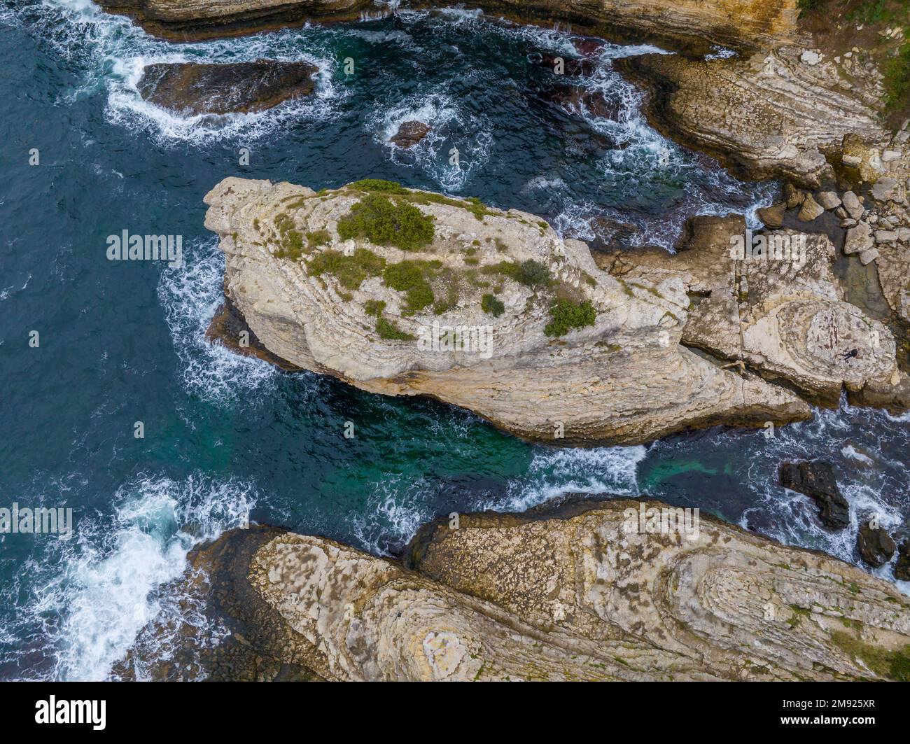 Eagle rock. Kerpe - Kocaeli - Turkey Stock Photo - Alamy
