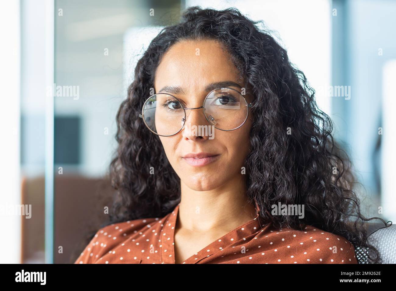 Head shot indian woman wearing hi-res stock photography and images - Alamy