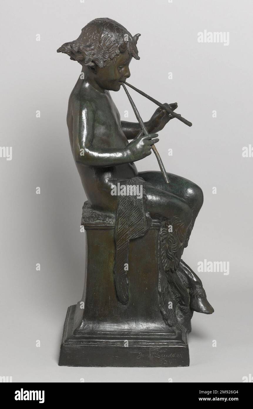 Seated Faun Janet Scudder (American, 1873-1940). Seated Faun, 1924 ...