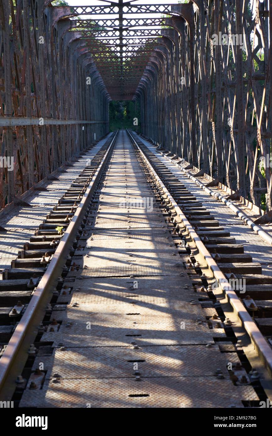 Wrought iron bridges hi-res stock photography and images - Alamy