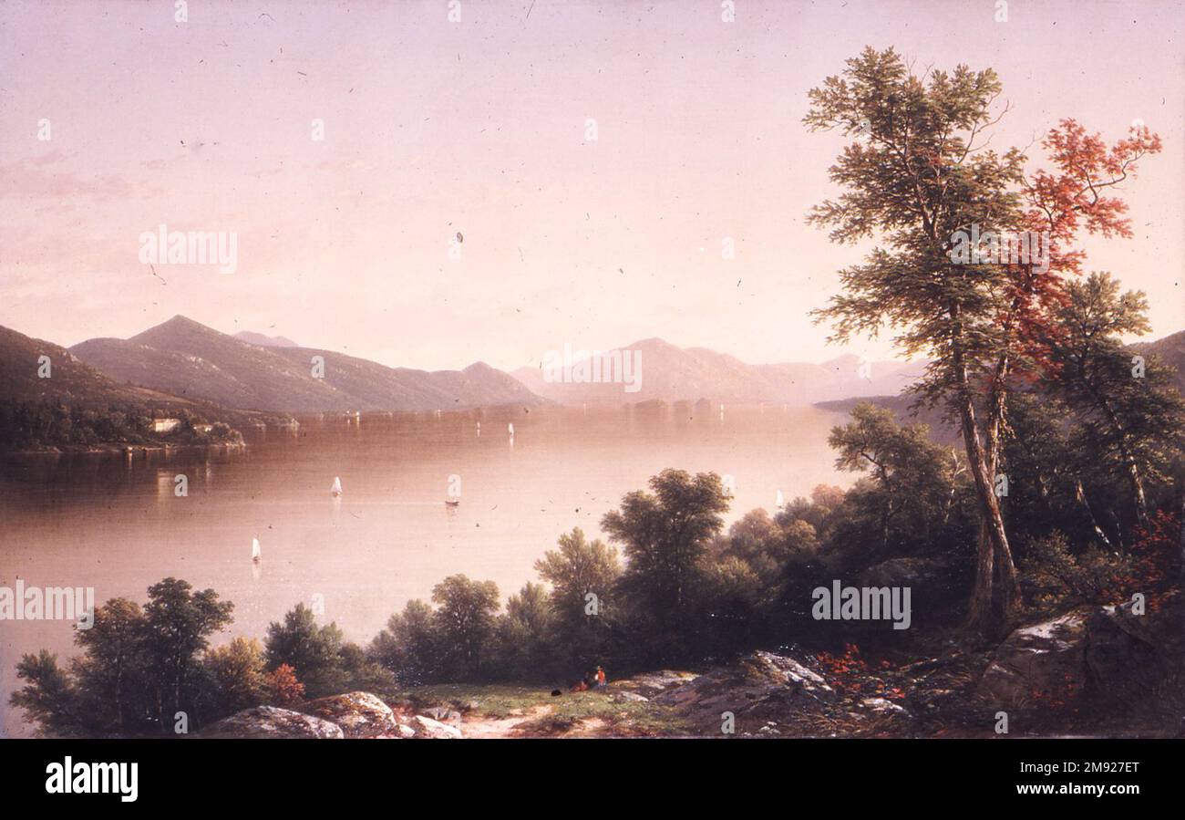 Lake George John William Casilear (American, 1811-1893). Lake George ...