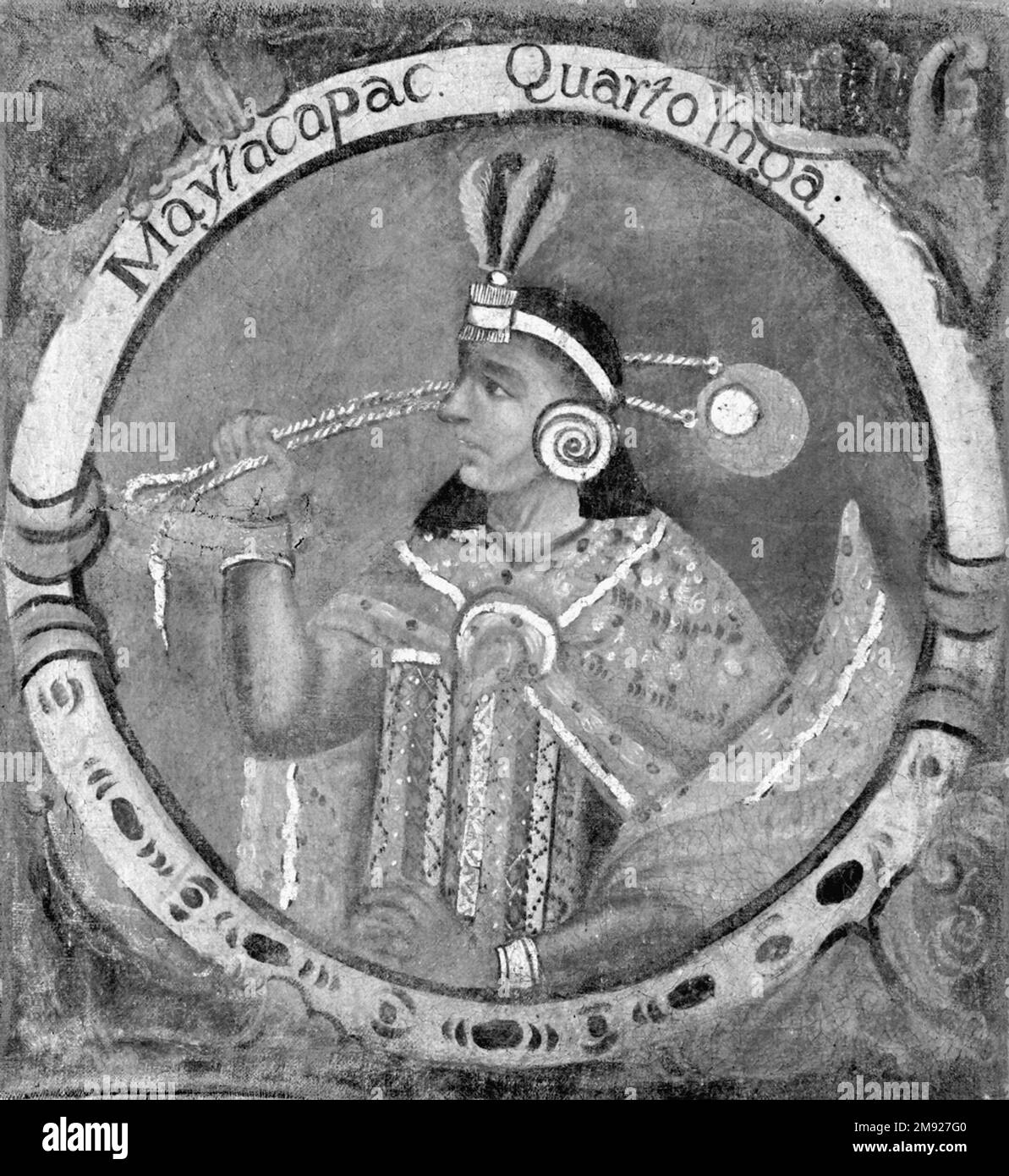 Mayta Capac, Fourth Inca, 1 of 14 Portraits of Inca Kings Unknown ...