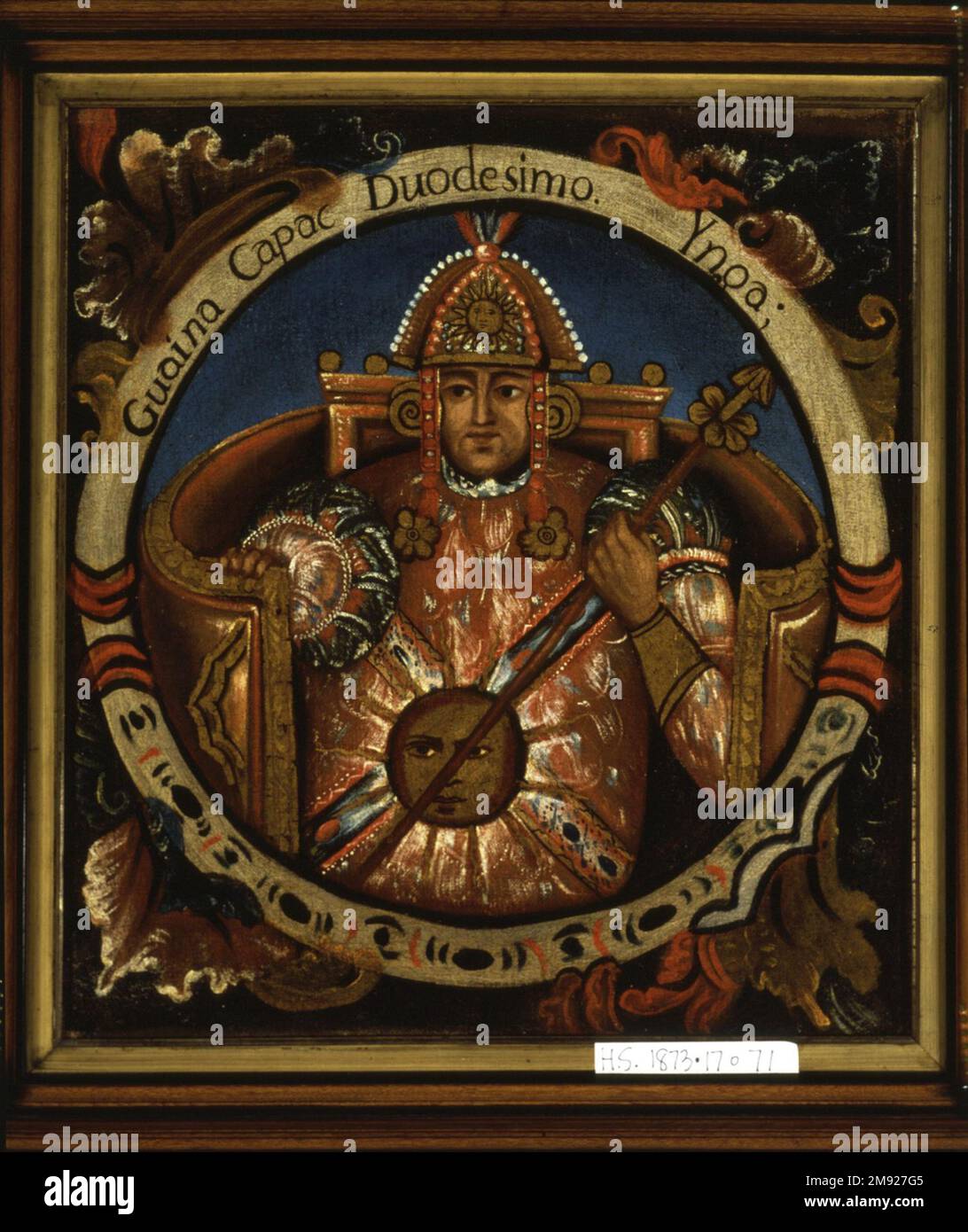 Huayna Capac, Twelfth Inca, 1 of 14 Portraits of Inca Kings Unknown ...