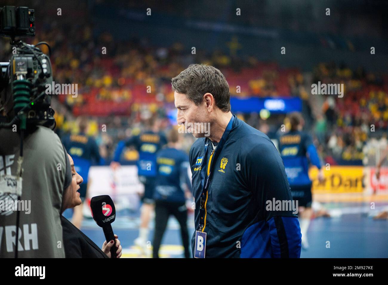 Swedish handballteam hi-res stock photography and images - Alamy