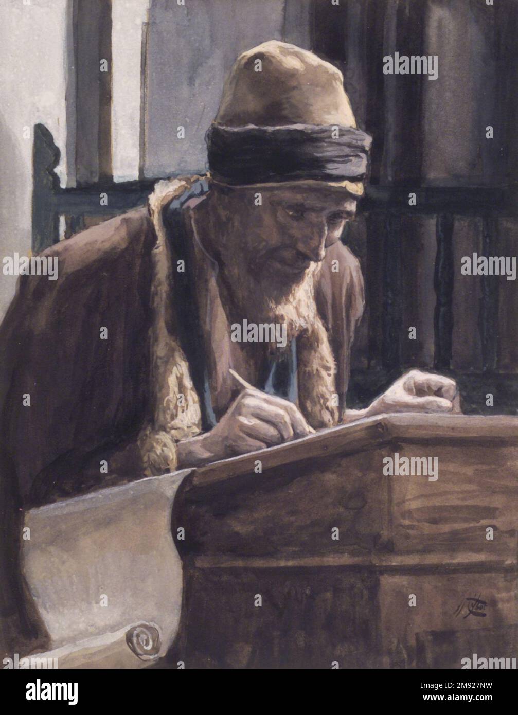 Saint Mark (Saint Marc) James Tissot (French, 1836-1902). Saint Mark ...