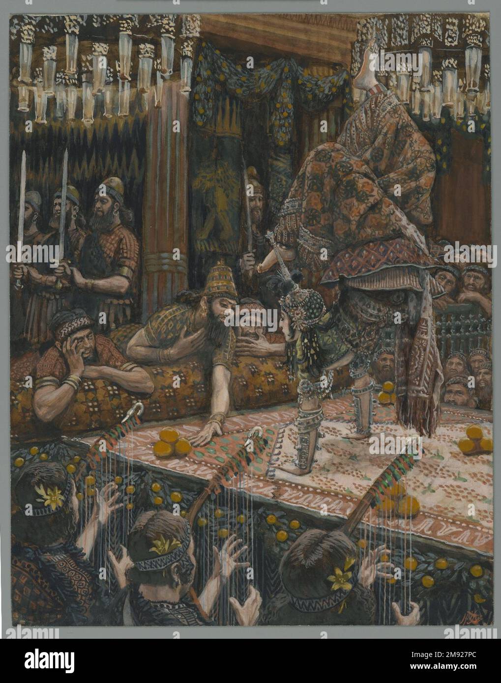 The Daughter of Herodias Dancing (Hérodiade dansant) James Tissot ...