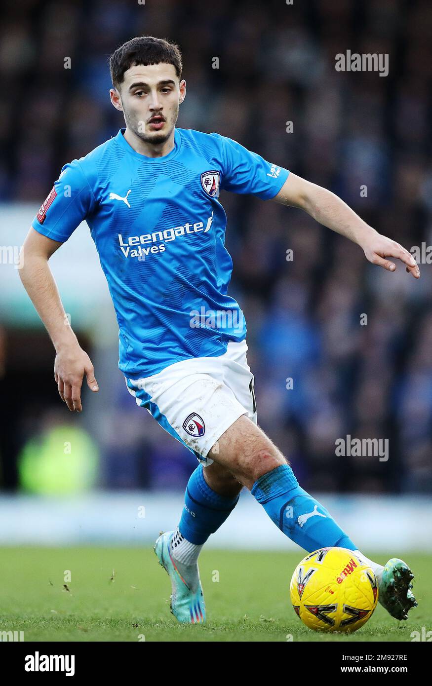 Chesterfield's Armando Dobra during the Emirates FA Cup third round ...