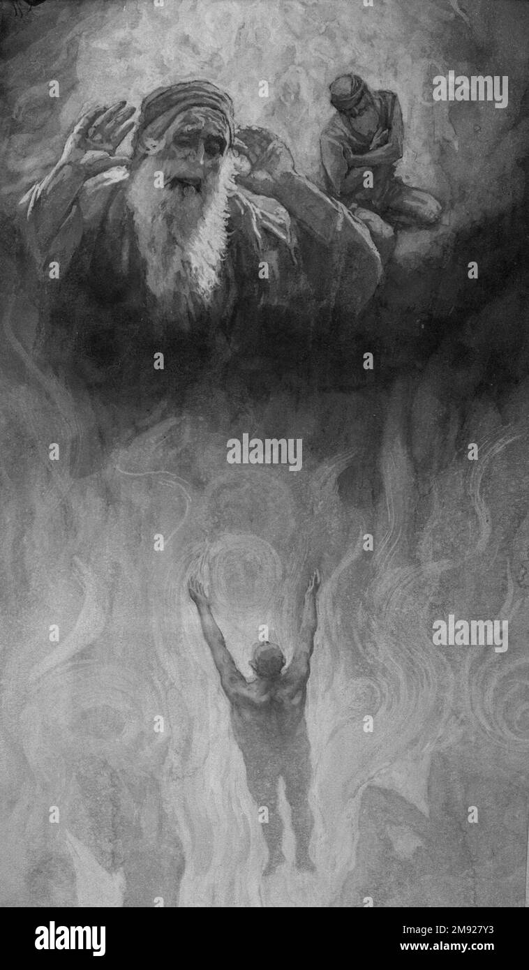 The Bad Rich Man in Hell (Le mauvais riche dans l'Enfer) James Tissot ...