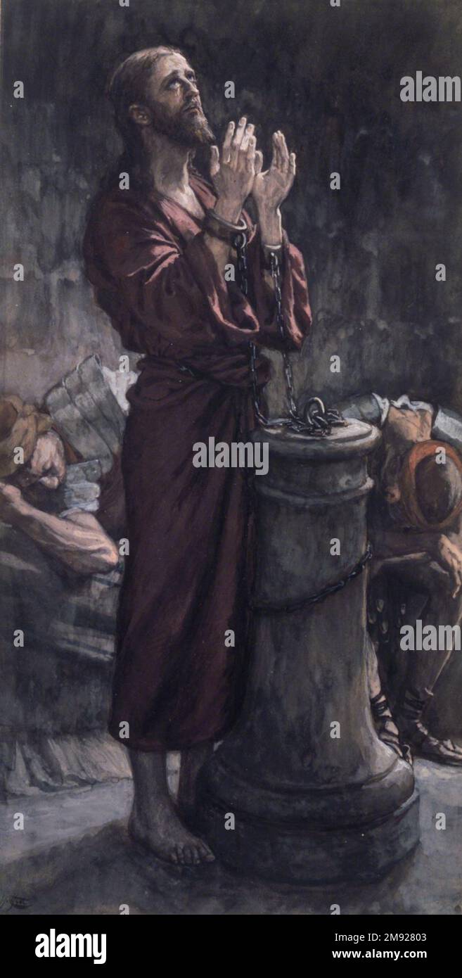 Good Friday Morning: Jesus in Prison (Le matin Vendredi Saint: Jésus en ...