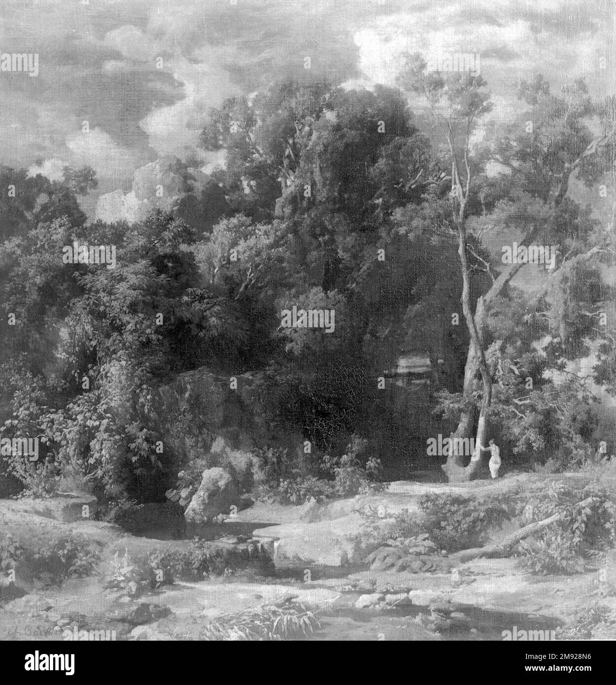 Ancient rome oil on canvas Black and White Stock Photos & Images - Alamy