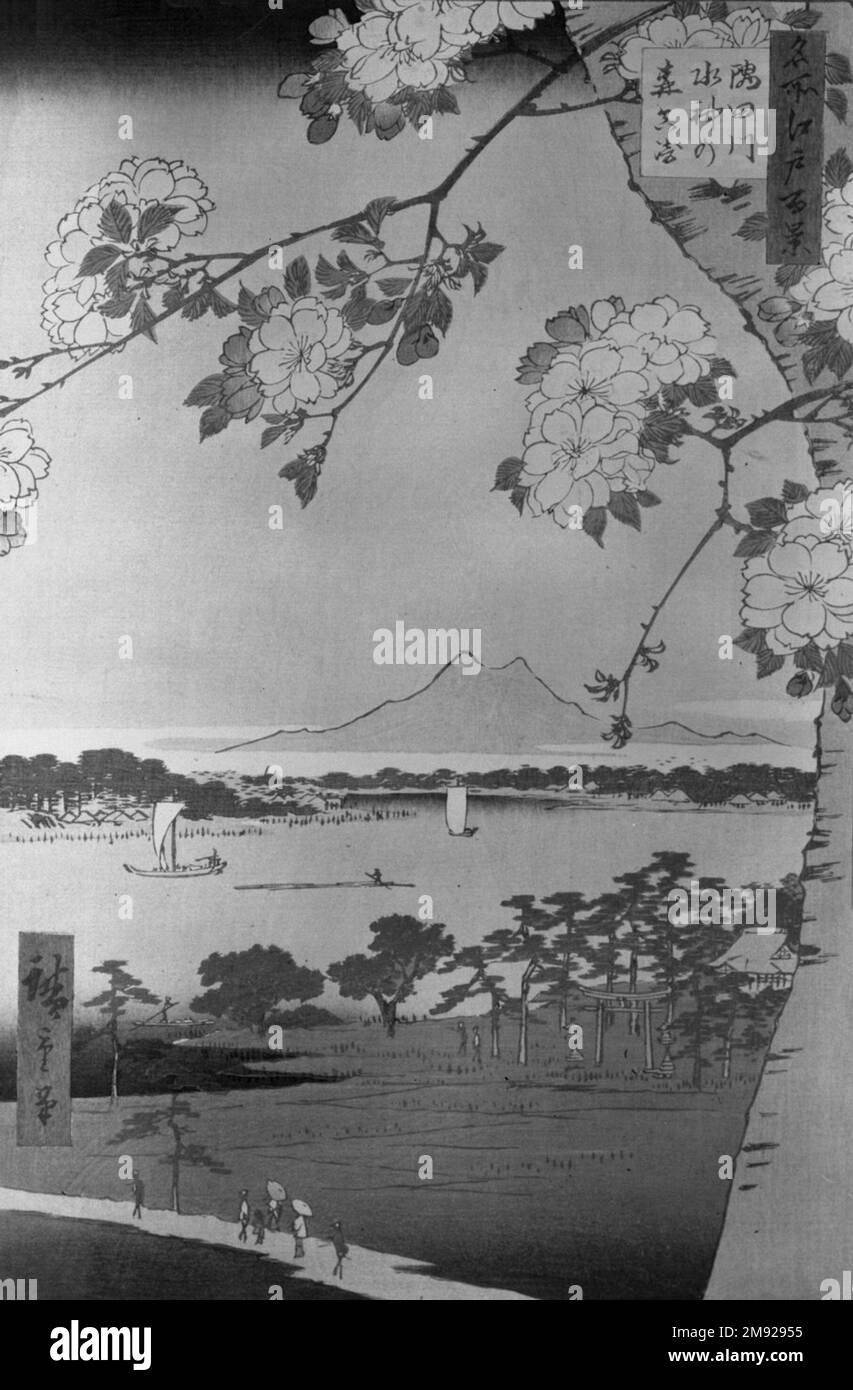 Sumidagawa suijin no mori massaki Black and White Stock Photos & Images ...