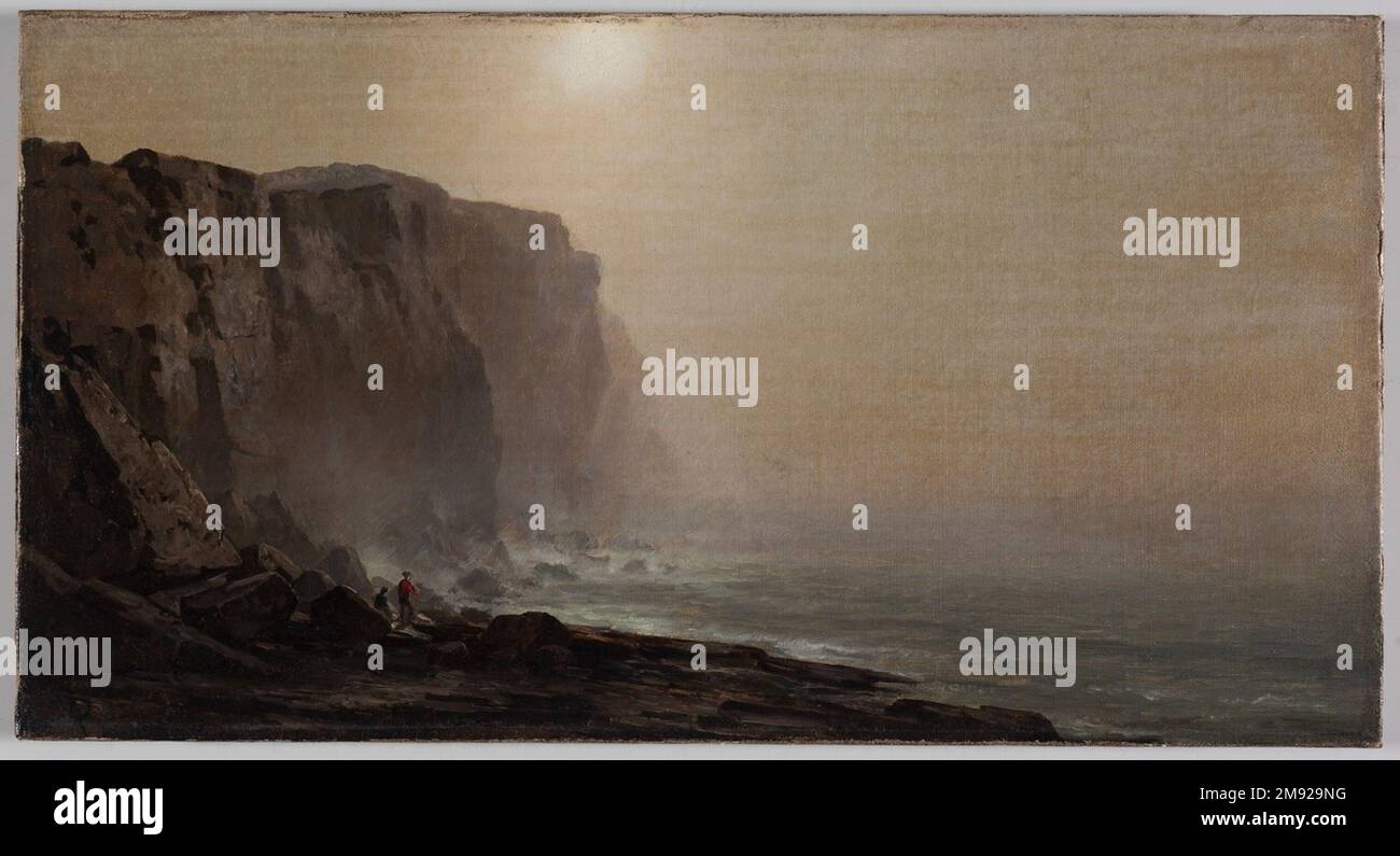 Misty Morning, Coast of Maine Arthur Parton (American, 1842-1914 ...