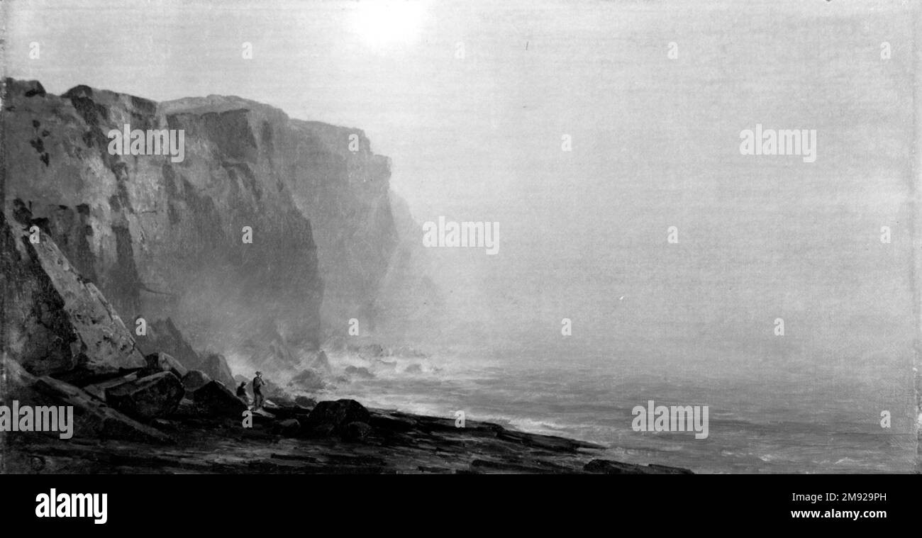 Misty Morning, Coast of Maine Arthur Parton (American, 1842-1914 ...