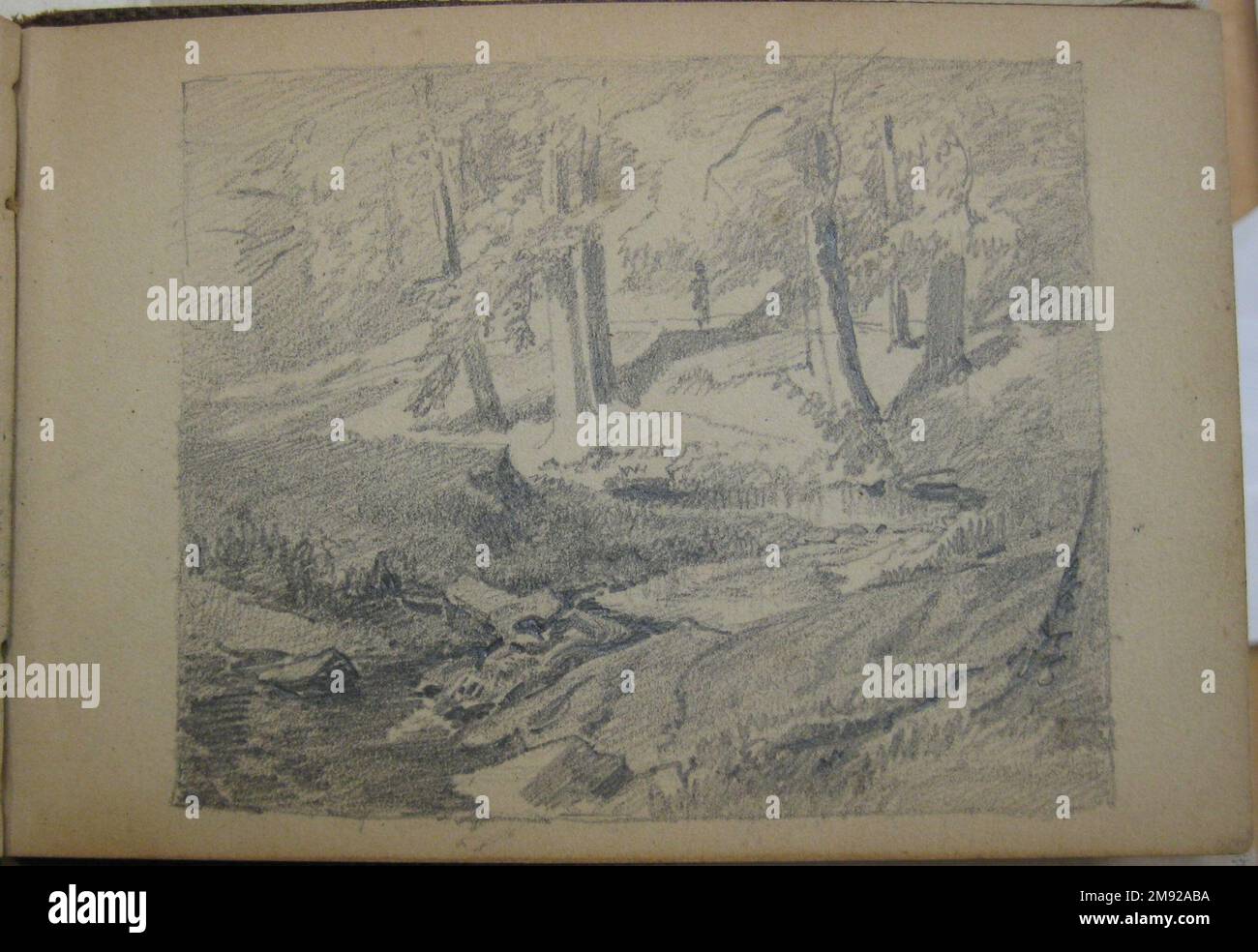 Sketchbook William Trost Richards (American, 1833-1905). Sketchbook ...
