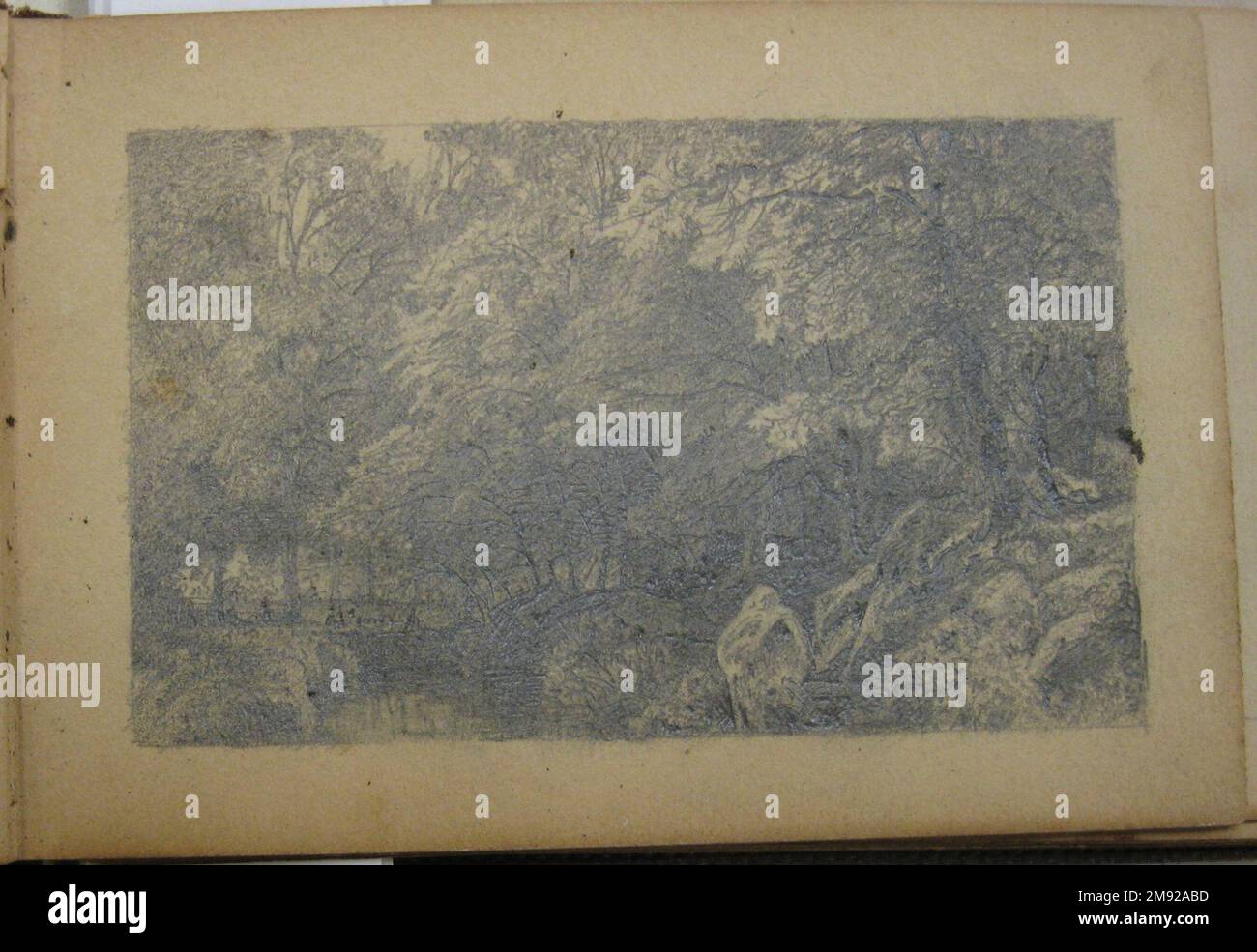 Sketchbook William Trost Richards (American, 1833-1905). Sketchbook ...