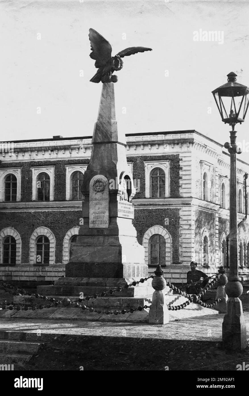 Vintage photo of monument to arkhip osipov hi-res stock photography and ...