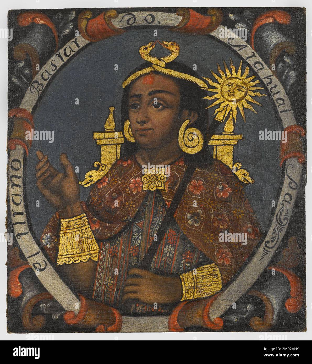 Atahualpa, Fourteenth Inca, 1 of 14 Portraits of Inca Kings Unknown ...