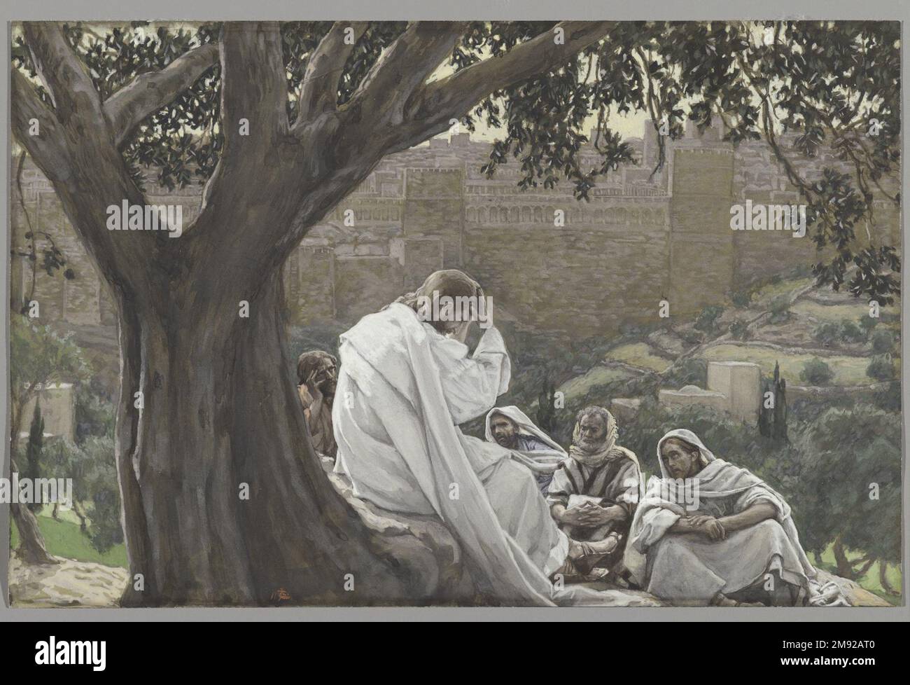 The Prophecy of the Destruction of the Temple (La prédication de la ruine du Temple) James ...