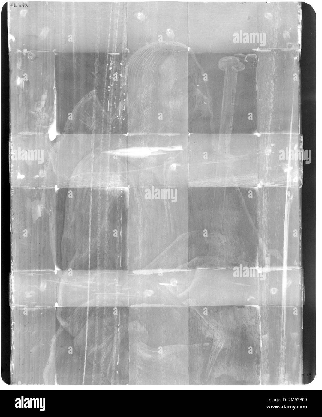 Gold and tempera on panel Black and White Stock Photos & Images - Alamy