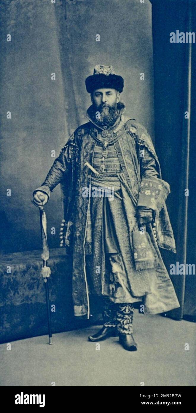 Chamberlain Count Alexei Alexandrovich Bobrinsky (Boyarin of the 17th ...