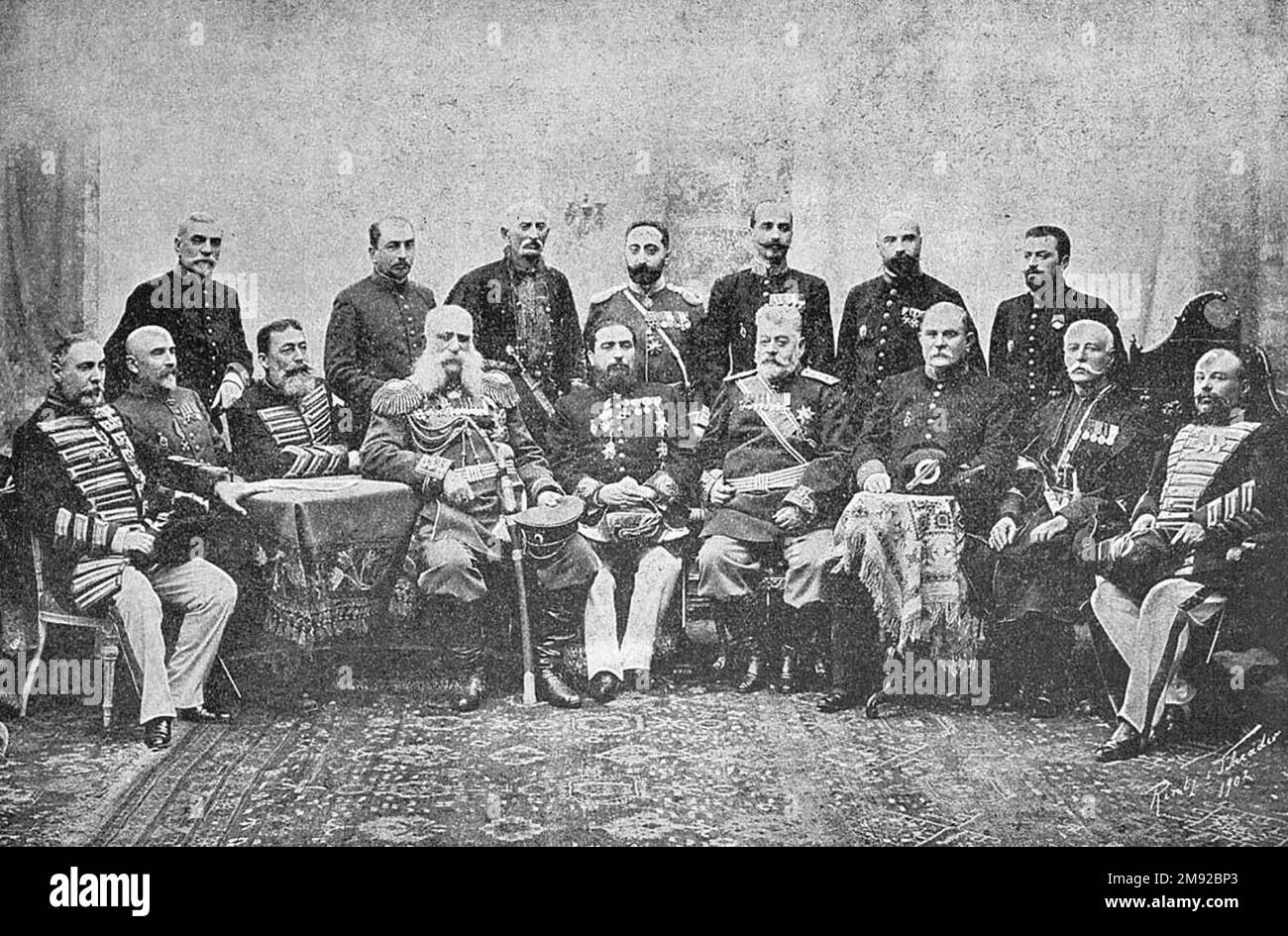 Delegation of the georgian nobility hi-res stock photography and images ...