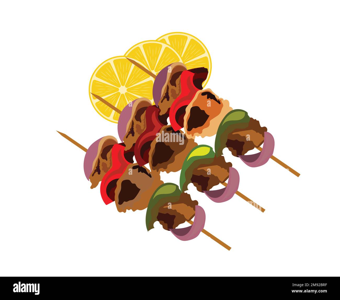 Plate traditional indian chicken Stock Vector Images - Alamy