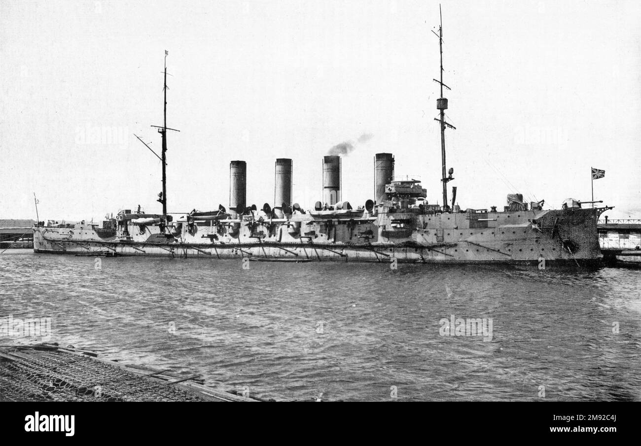 Imperial Russian armored cruiser Rossiya ca. 1895-1922 Stock Photo - Alamy