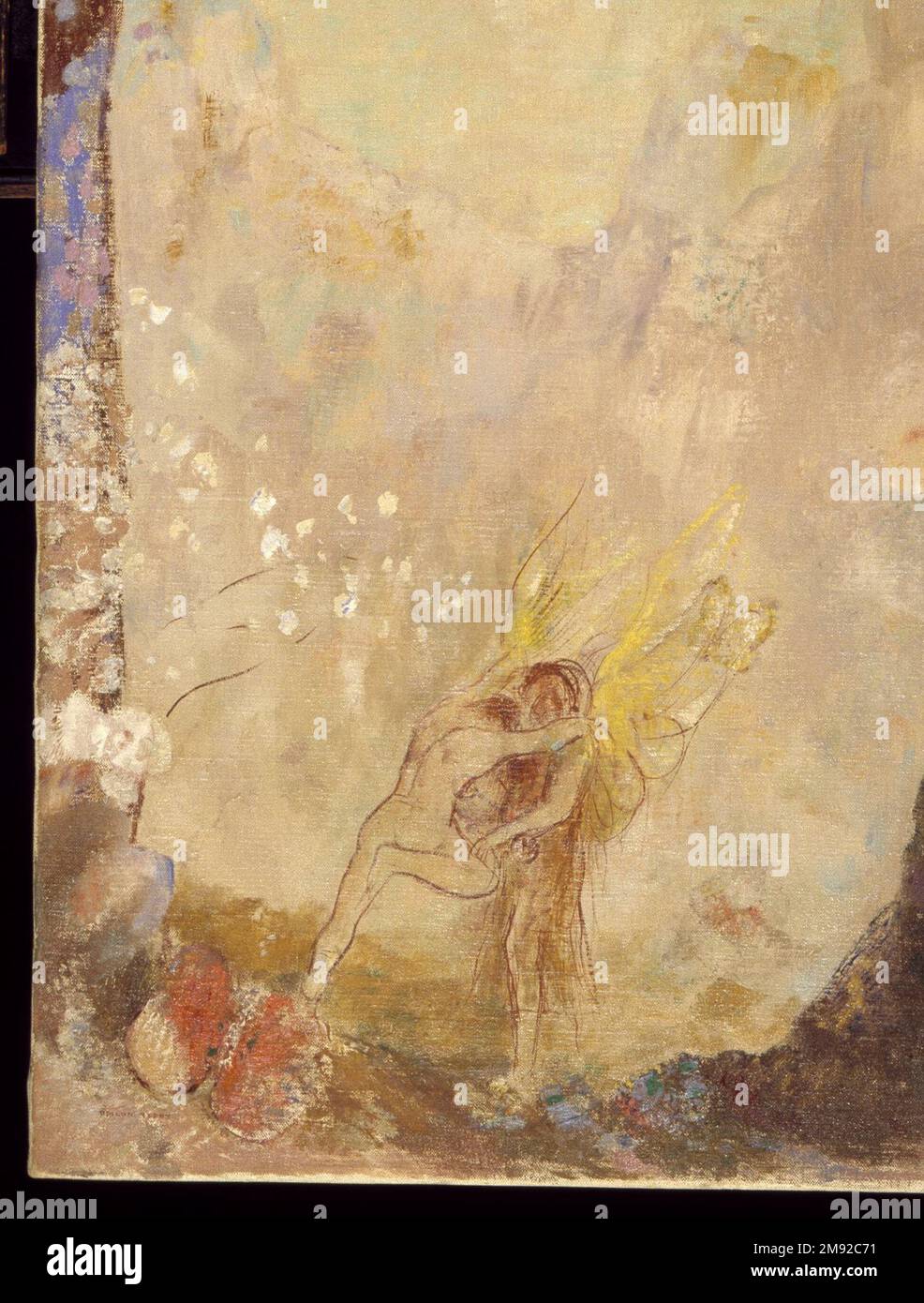 Jacob Wrestling with the Angel (La Lutte de Jacob avec l'Ange) Odilon ...