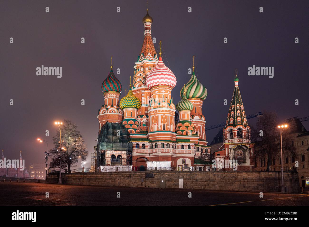 Ascension of Moscow's red square, st. basil's cathedral Stock Photo - Alamy