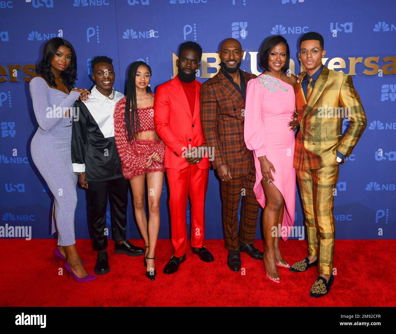 January 15, 2023, Pasadena, California, USA: Left to right: COURTNEY ...