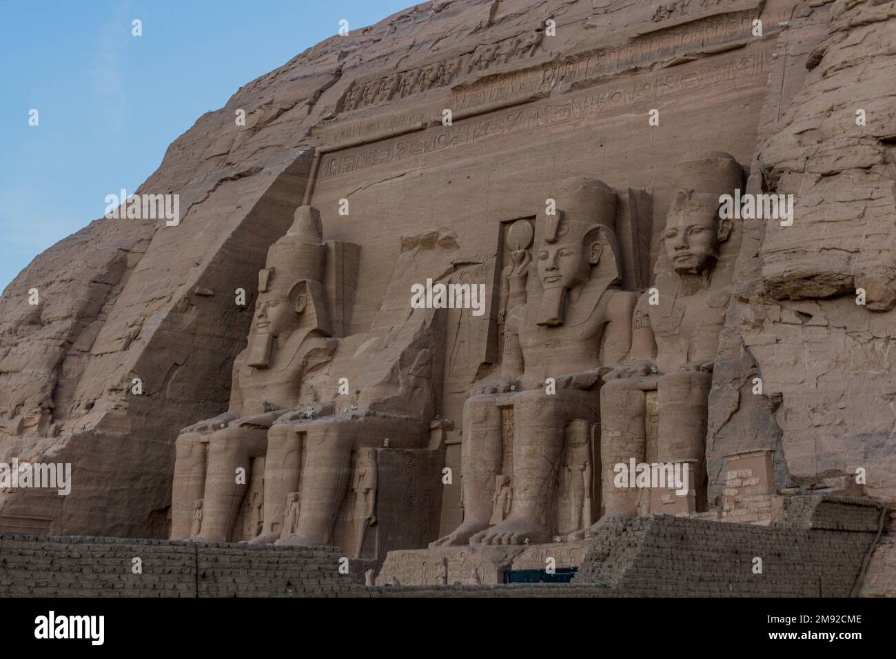 Great Temple of Ramesses II in Abu Simbel, Egypt Stock Photo - Alamy