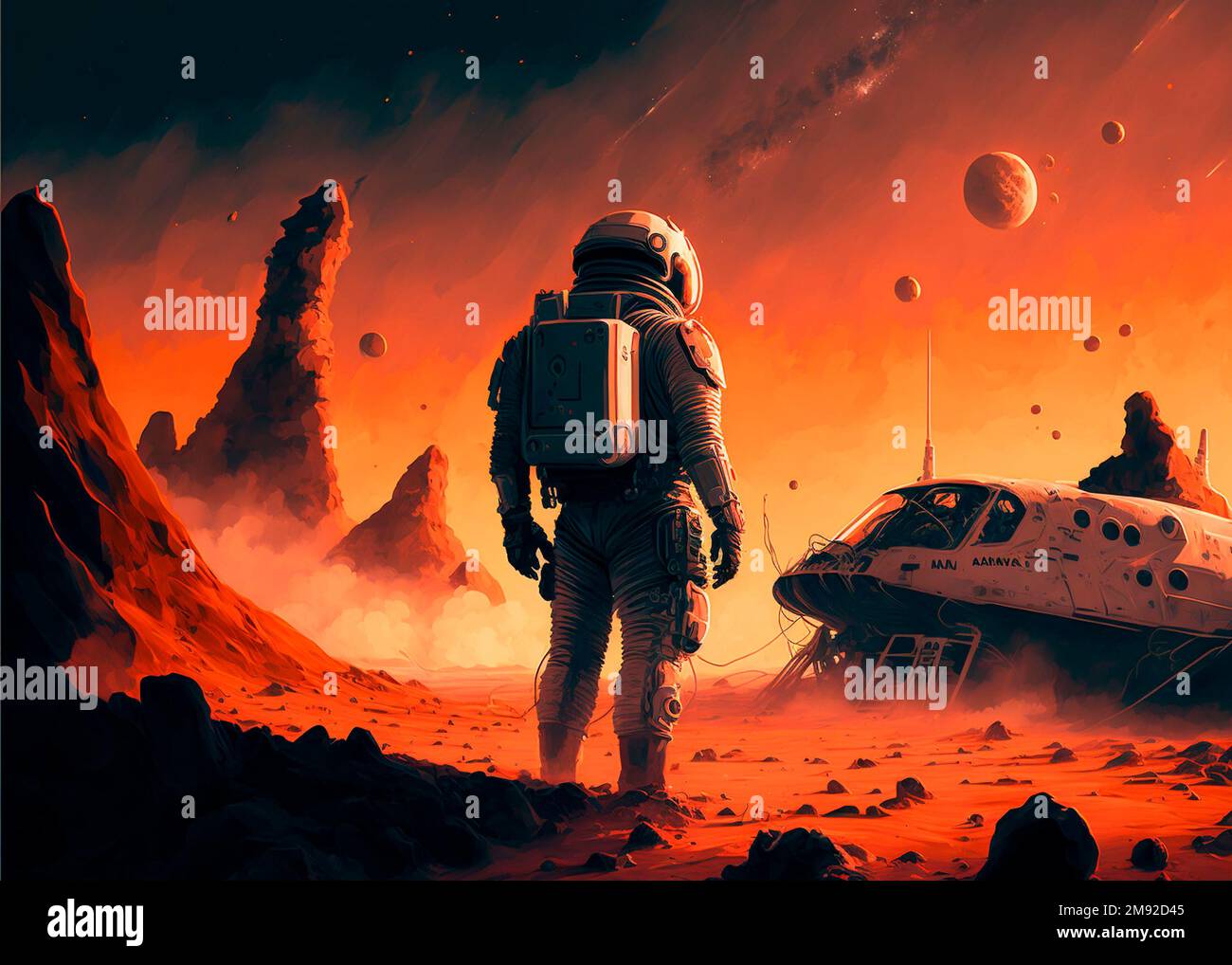 Portal to future hi-res stock photography and images - Alamy