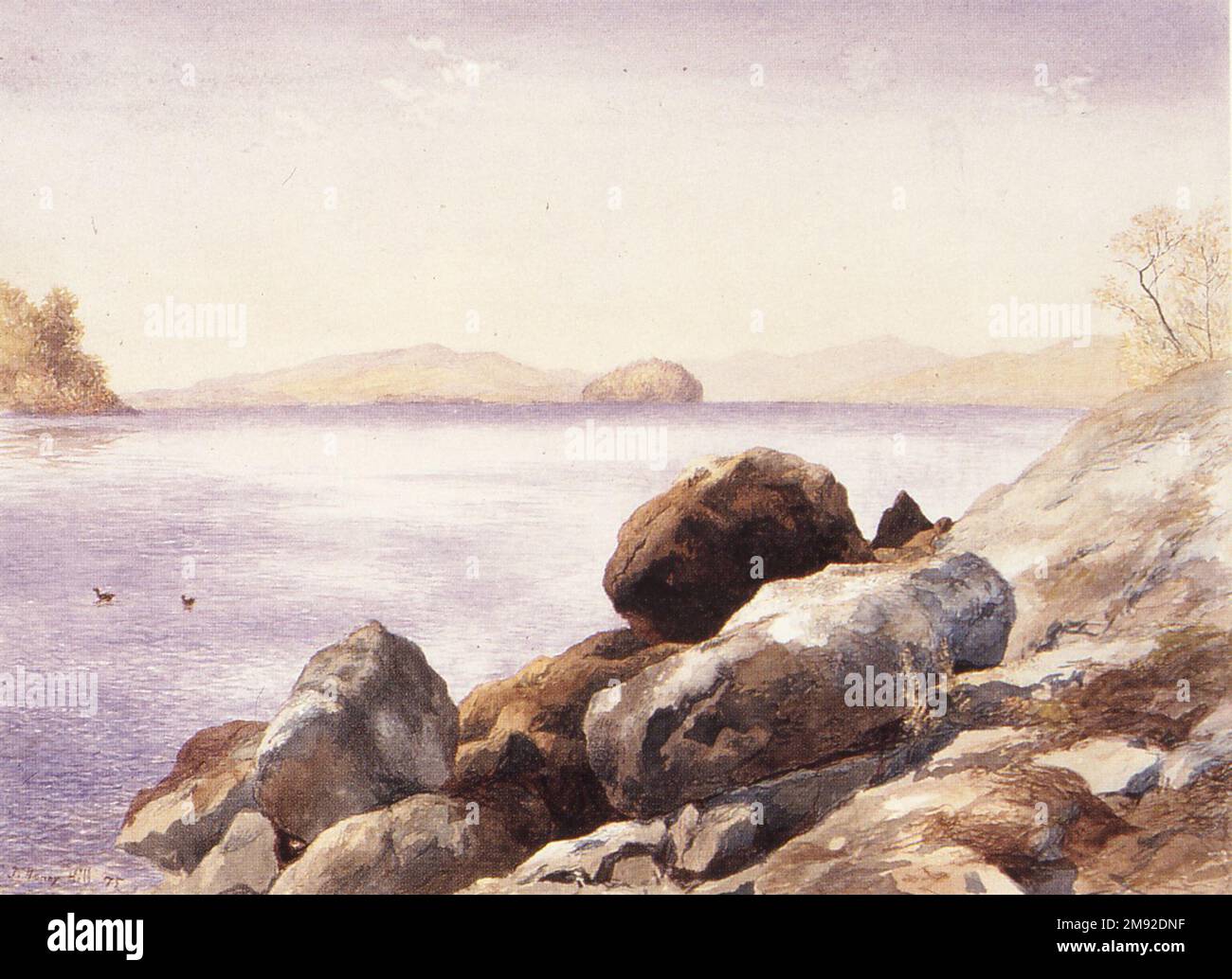 Lake George John Henry Hill (American, 1839-1922). Lake George, 1875 ...