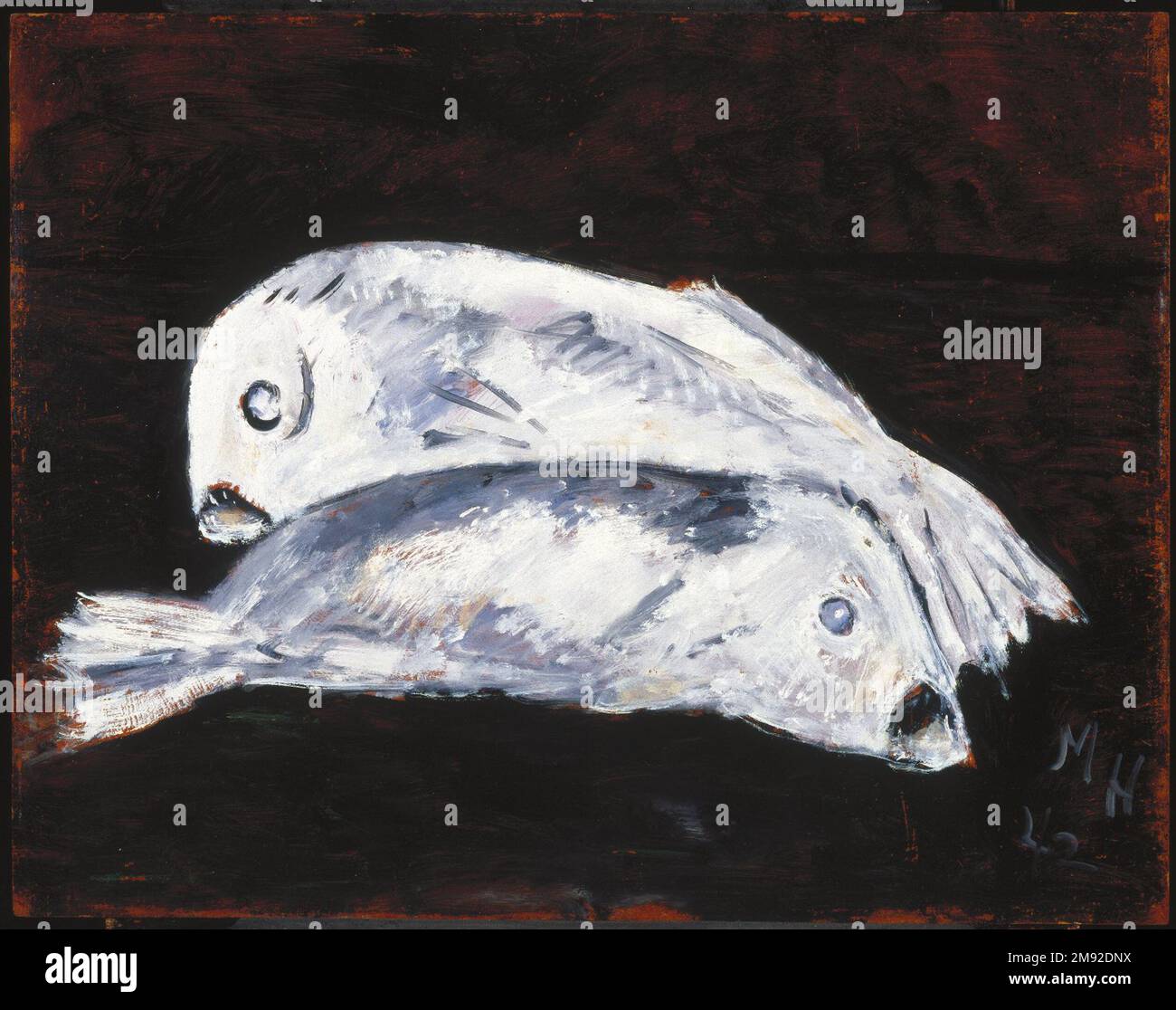 White Cod Marsden Hartley (American, 1877-1943). White Cod, 1942. Oil ...