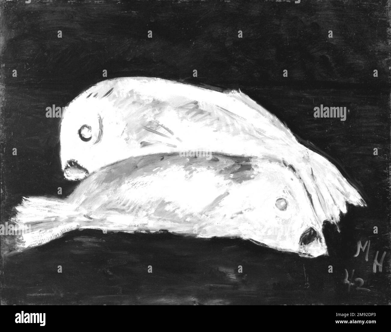 White Cod Marsden Hartley (American, 1877-1943). White Cod, 1942. Oil ...