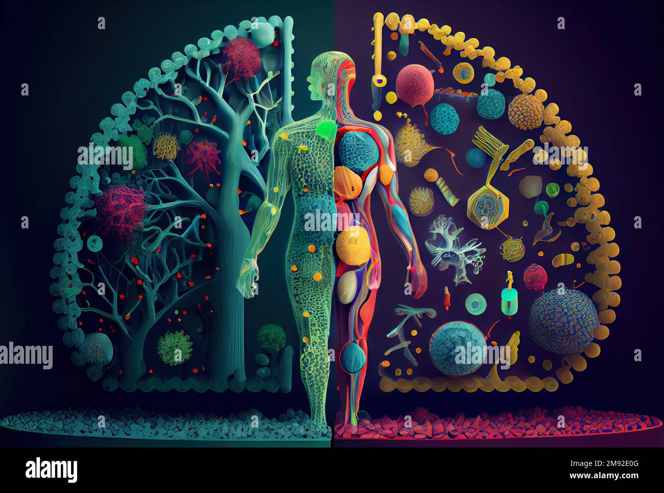 Microbiota human hi-res stock photography and images - Alamy