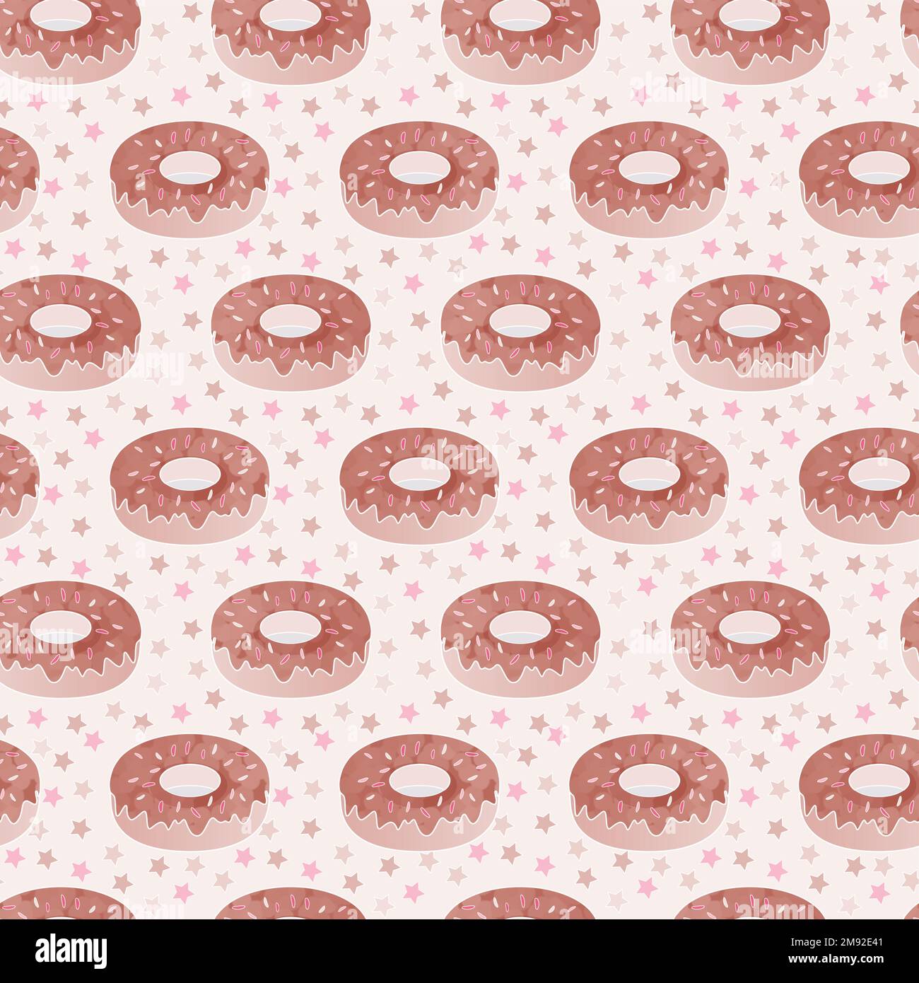 Pattisserie background, lollipop, cake slice, candy and ice cream ...